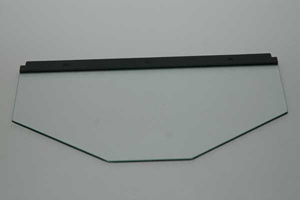 VANIMAN WINDOW ASSEMBLY, COMPLETE (GLASS, BRACKETS, NO LATCH, & SCREWS ...